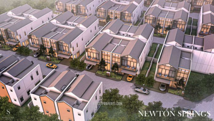 Newton Spring Cluster Baru Perumahan The Sanctuary Collection Sentul ...