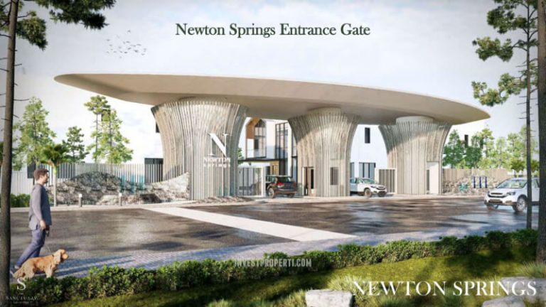 Newton Spring Cluster Baru Perumahan The Sanctuary Collection Sentul ...