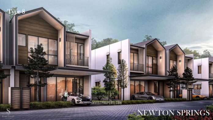 Newton Spring Cluster Baru Perumahan The Sanctuary Collection Sentul ...