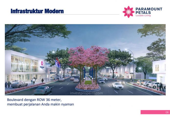 Paramount Petals Kota Baru Paramount di Curug Bitung, Tangerang