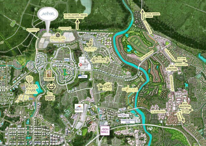 Aether BSD Cluster Terbaru Greenwich Park BSD City Tangerang