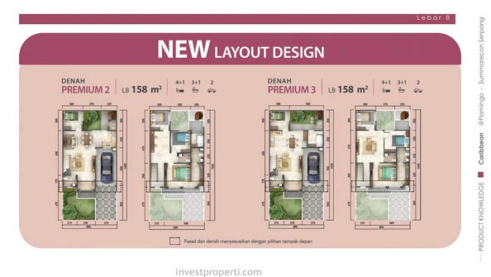 Caribbean Summarecon Serpong, Rumah Baru di Cluster Flamingo