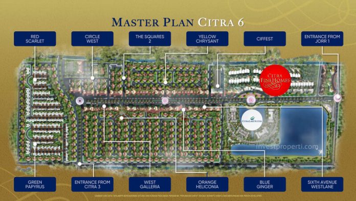 Dijual Tanah Kavling Citra FineHomes Citra 6 di CitraGarden City Jakarta