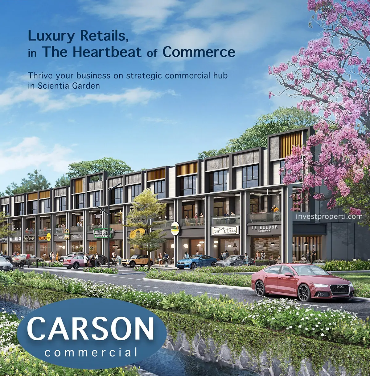 Carson Commercial Ruko Premium Terbaru Summarecon Serpong